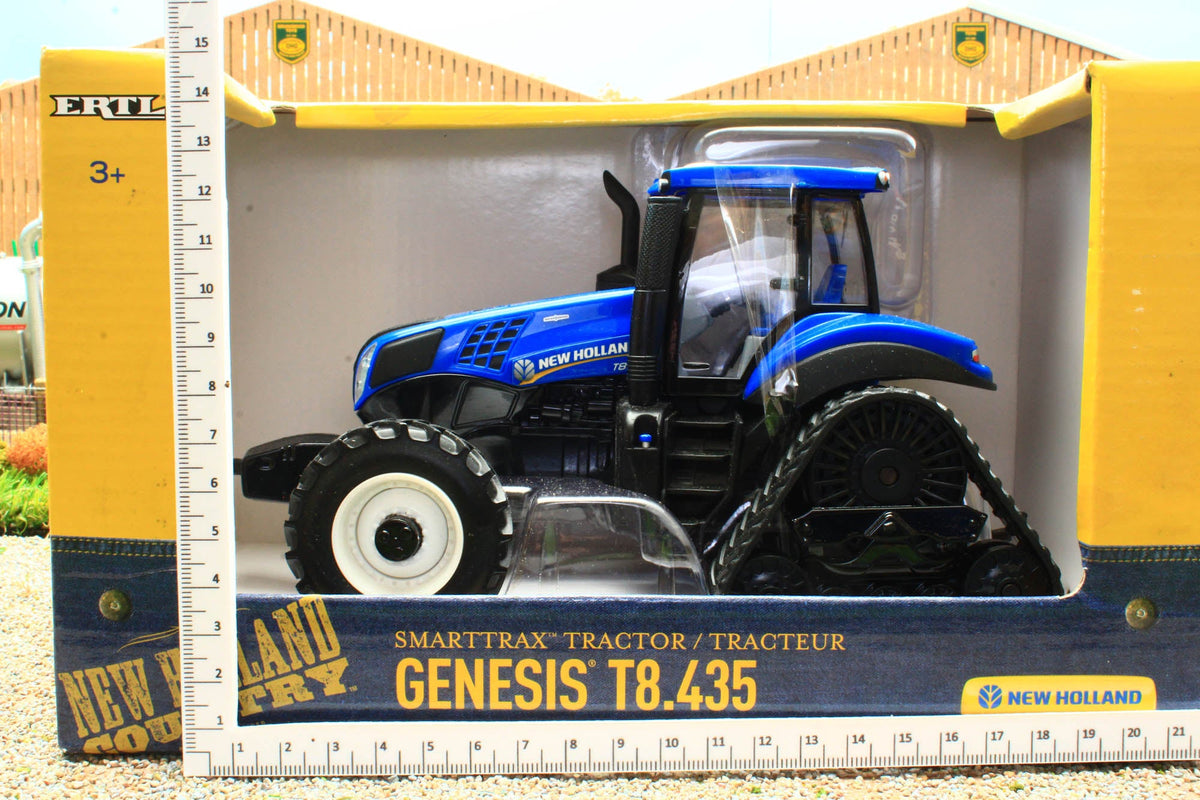 ERT13897 Ertl 1:32 Scale New Holland Genesis T8.435 SmartTrax Tractor – Brushwood Toys