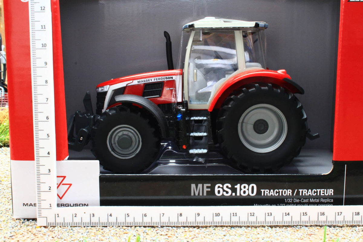 ERT16447 Ertl 1:32 Scale Massey Ferguson 6S.180 TR 4WD Tractor – Brushwood Toys
