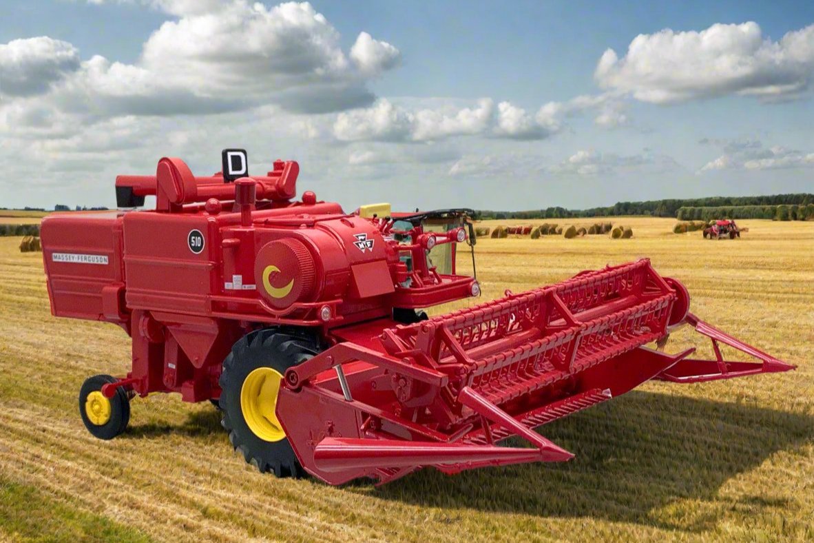 REP283 Replicagri 1:32 Scale Massey Ferguson 510 Combine NOW IN! – Brushwood Toys