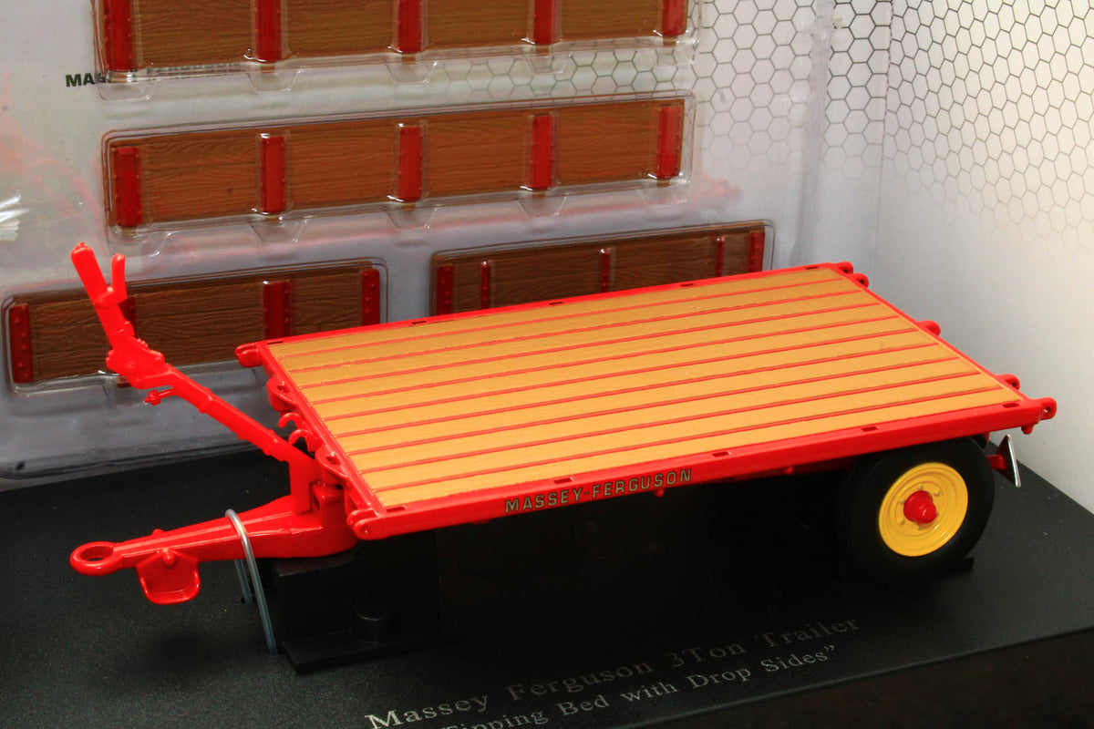 UH5329 Universal Hobbies Massey Ferguson 3T Tipping Trailer – Brushwood Toys