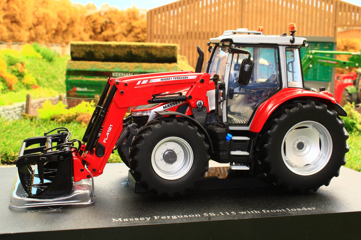 UH6603 Universal Hobbies 1:32 Scale Massey Ferguson 5S.115 4wd Tractor – Brushwood Toys