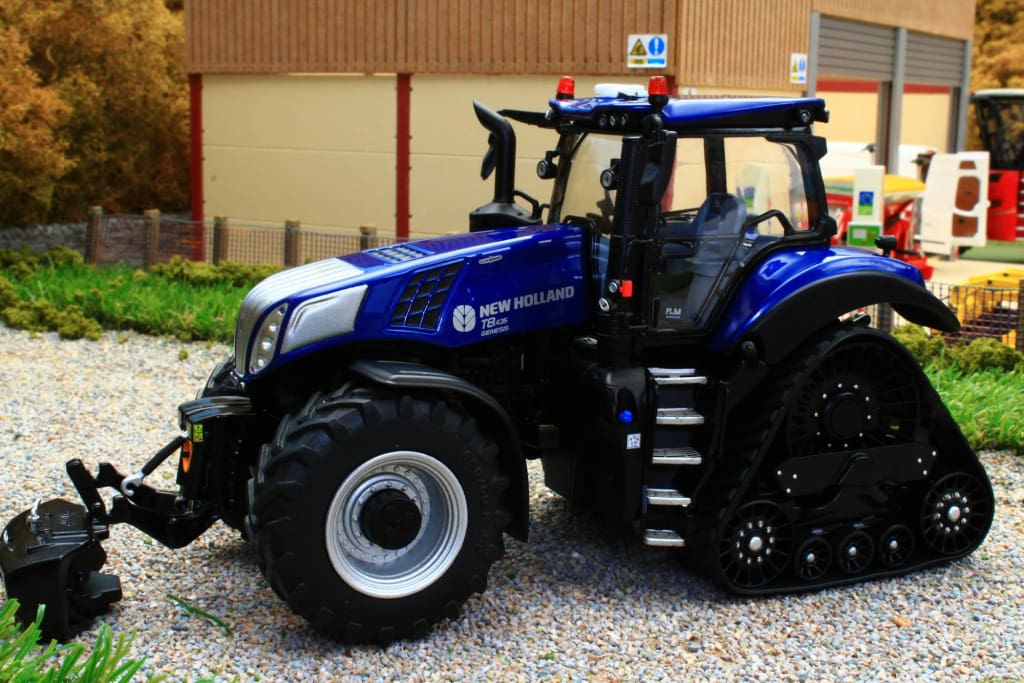 MM2104 MARGE MODELS NEW HOLLAND GENESIS T8.435 BLUE POWER SMARTTRAX TR – Brushwood Toys