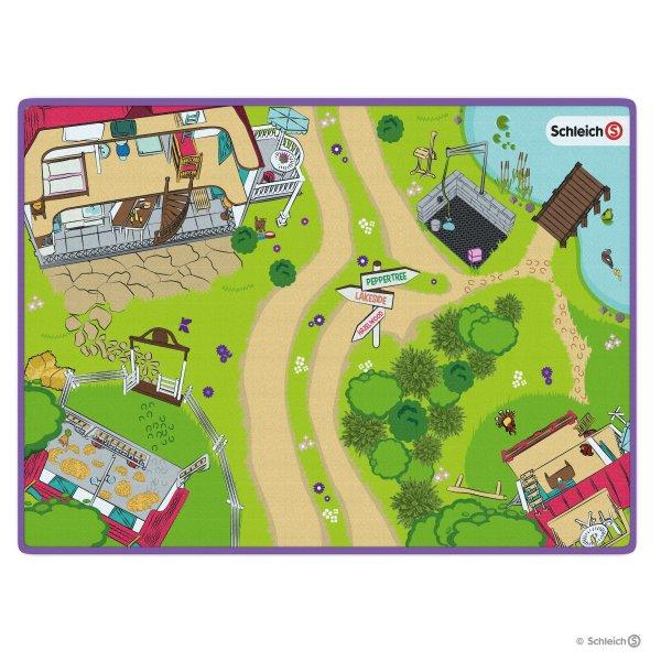 SL42465 Schleich Horse Club Play Mat Brushwood Toys sl42465-schleich-horse-club-play-mat-brushwood-toys