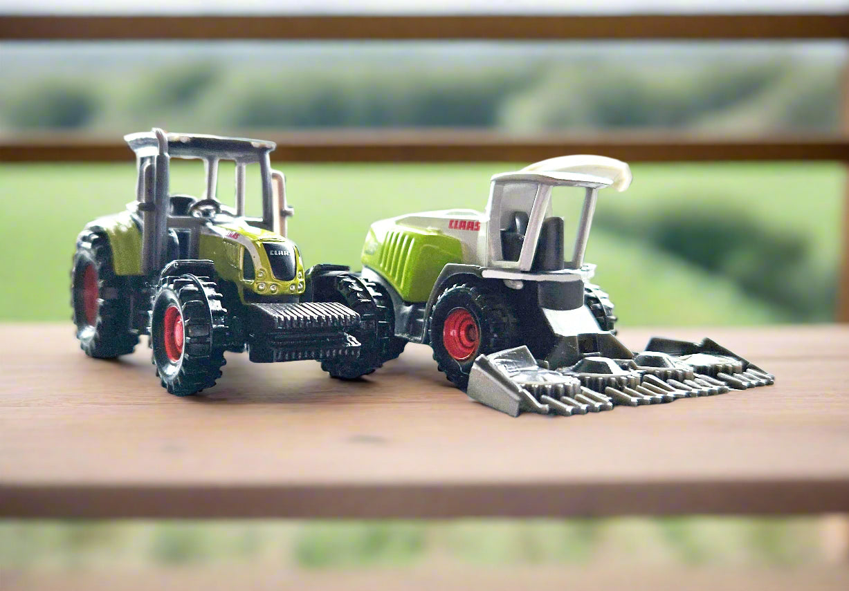 MS-1418 Siku Claas Self Propelled Forage Harvester with Maize Header ...