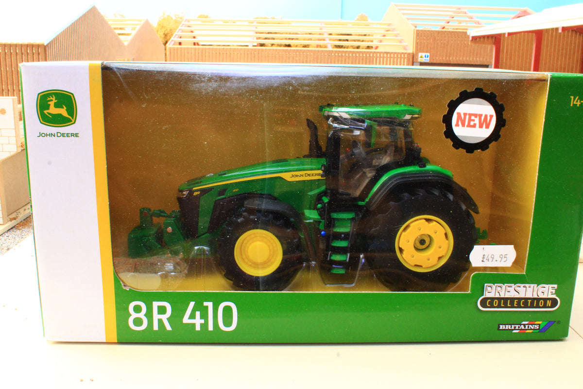 43288 Britains _Prestige Collection_ John Deere 8R 410 Tractor Box Not – Brushwood Toys