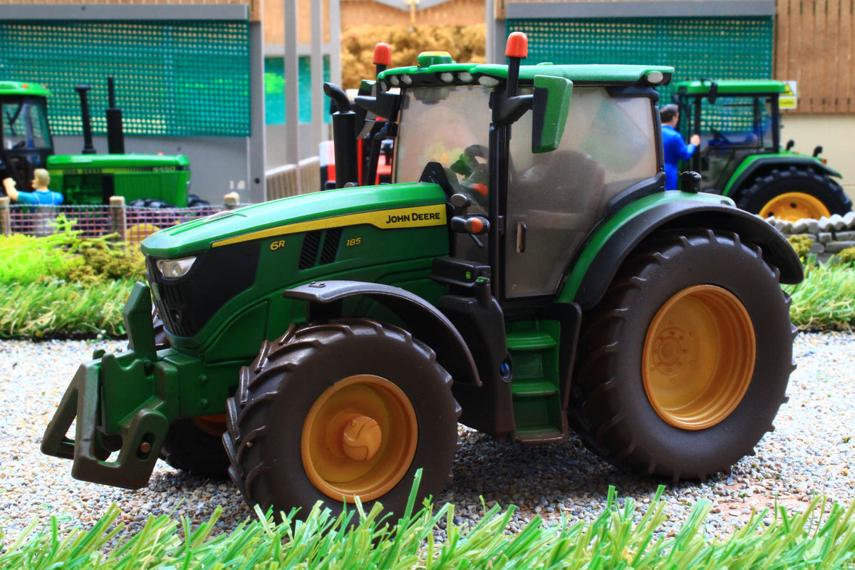 43351(W) Weathered Britains John Deere 6R 185 Tractor – Brushwood Toys