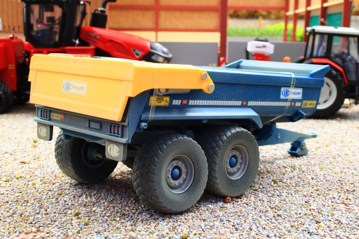 43368(W) Weathered Britains Kane Twin-Axle Dump Trailer DUSTY VERSION ...