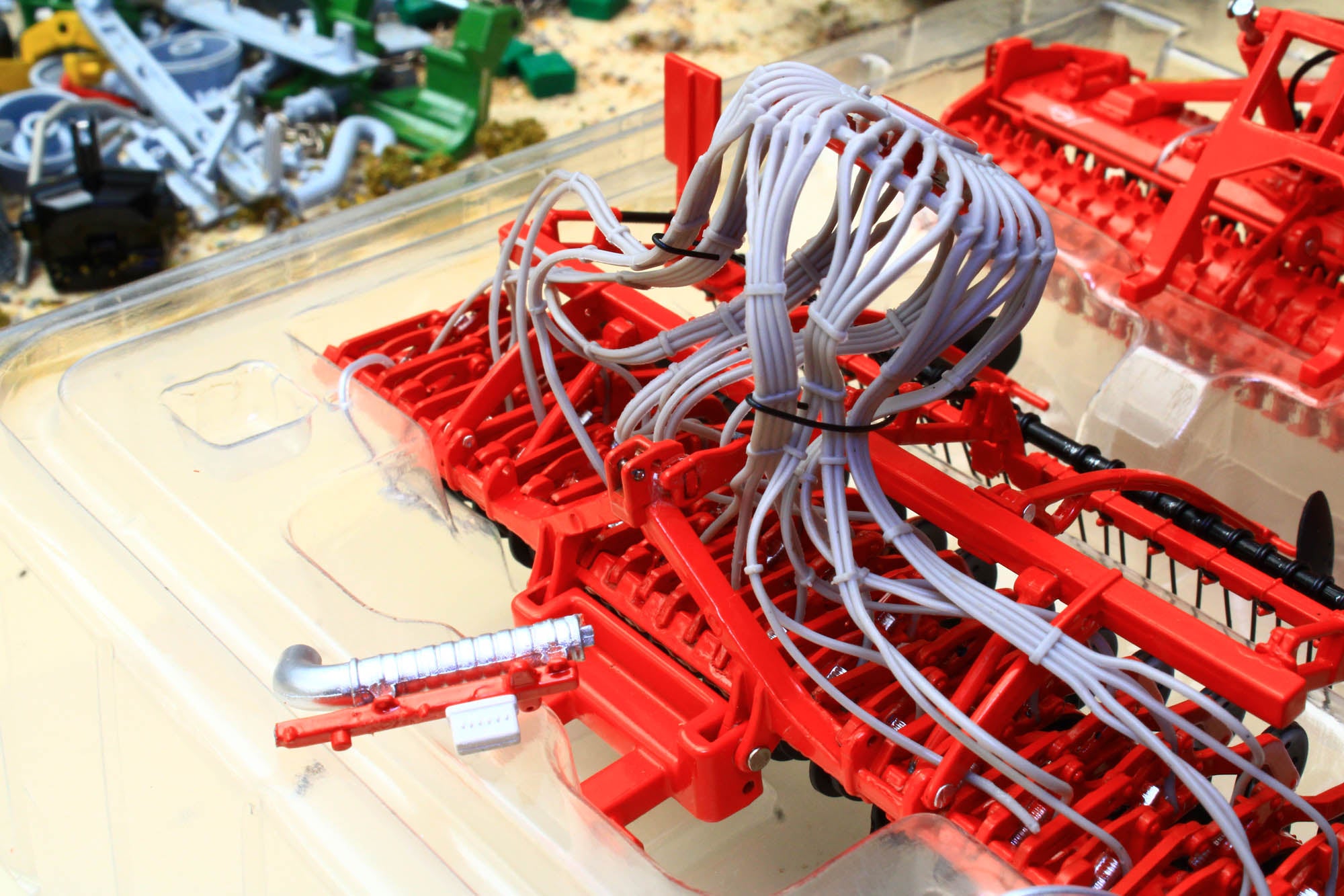 Broken REP076 Kuhn One-Pass BTF 4000+HR4004+FT1500 Combination Drill d ...