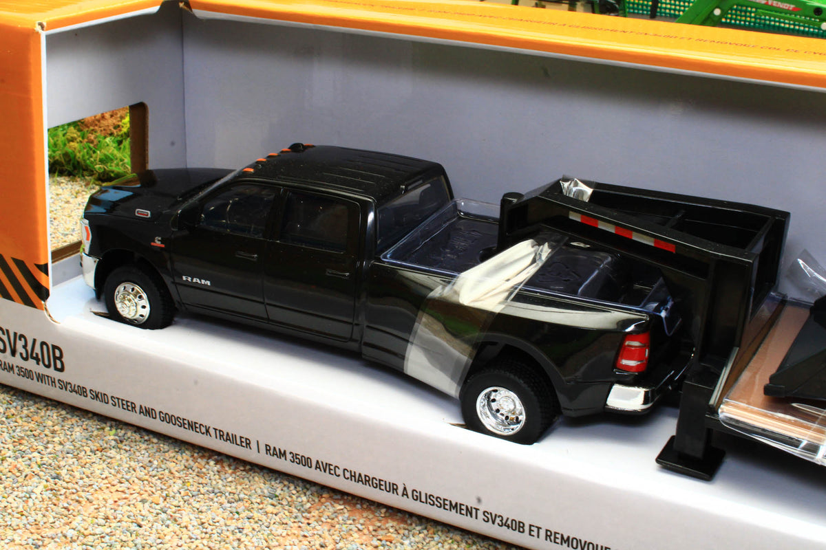 ERT47155 Ertl 1:32 Scale Dodge RAM 1500 Pickup Truck with Gooseneck tr ...
