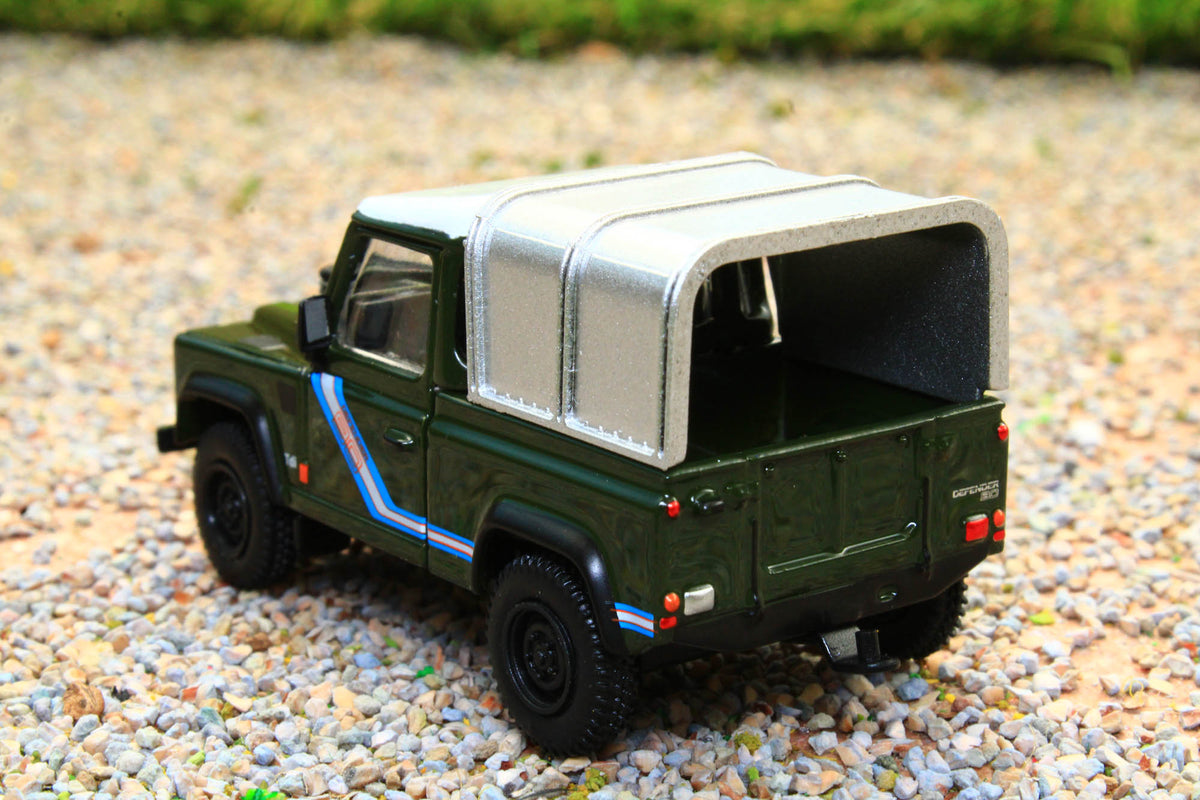 TSMMGT00402R MINI GT 1:64 Scale Land Rover Defender 90 TDI Pickup with ...