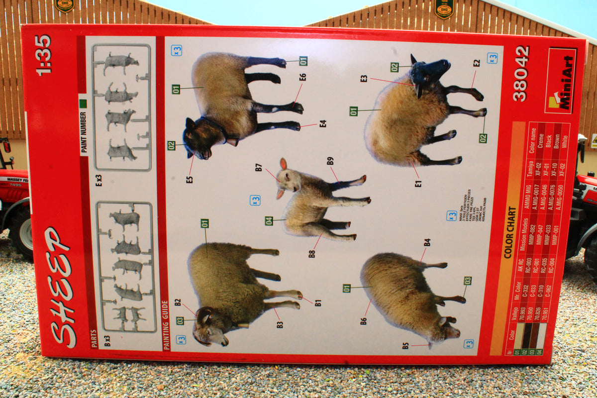 MIA38042 Miniart 1:35 Scale Sheep Kit – Brushwood Toys