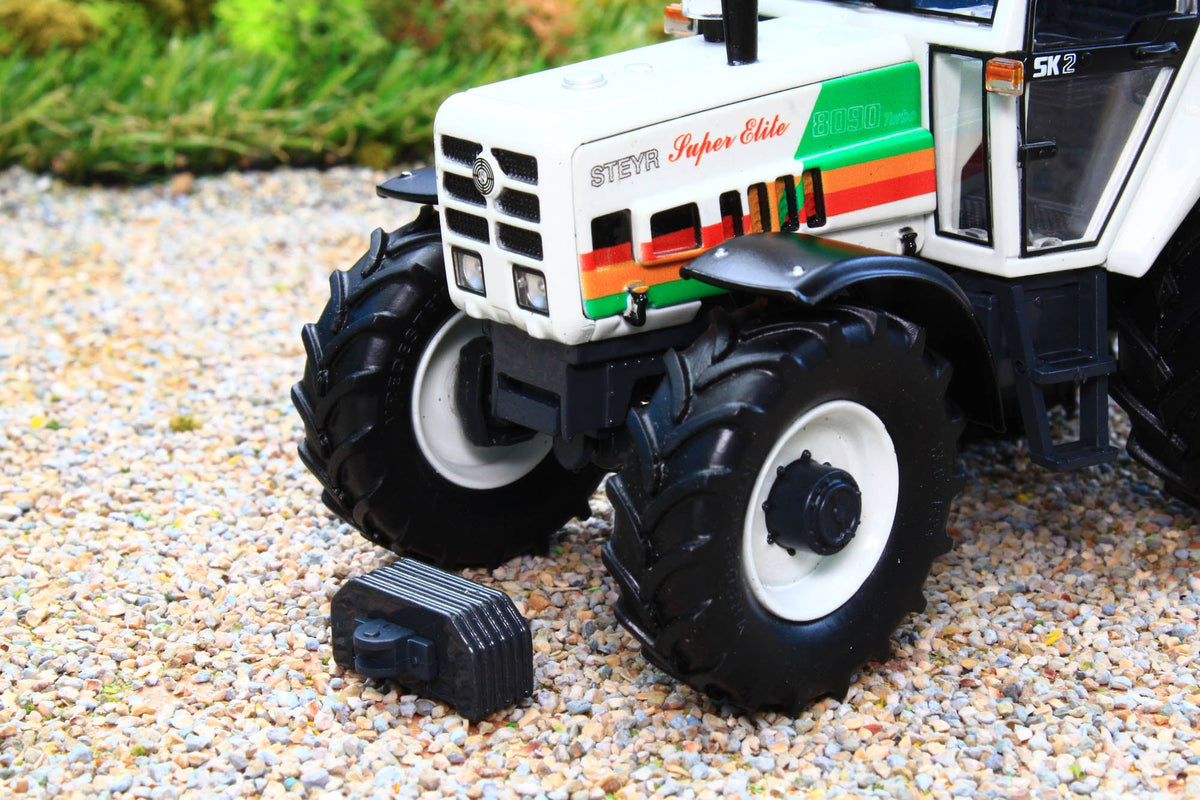 MM2314 Marge Models 1:32 Scale Steyr 8090 Super Elite 4WD Tractor Limi ...