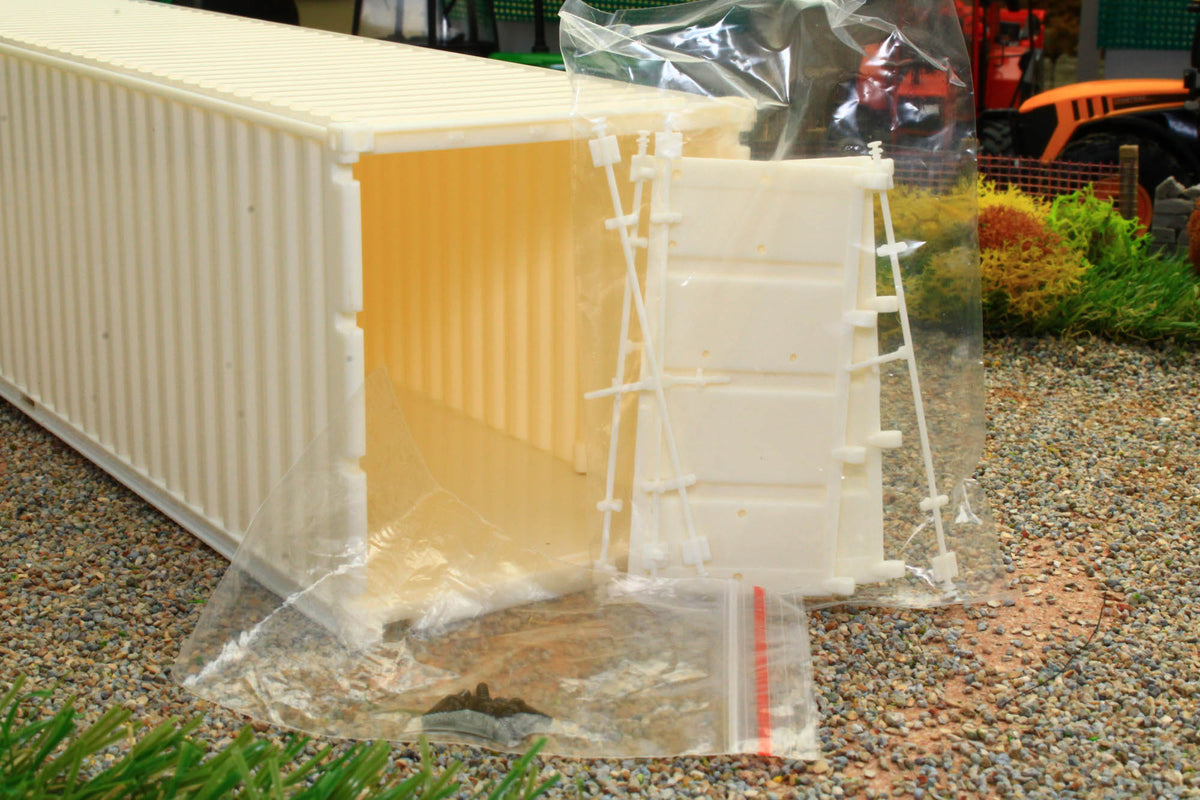 MM2324K Marge Models 132 Scale 40ft Sea Container Kit in plain white ...