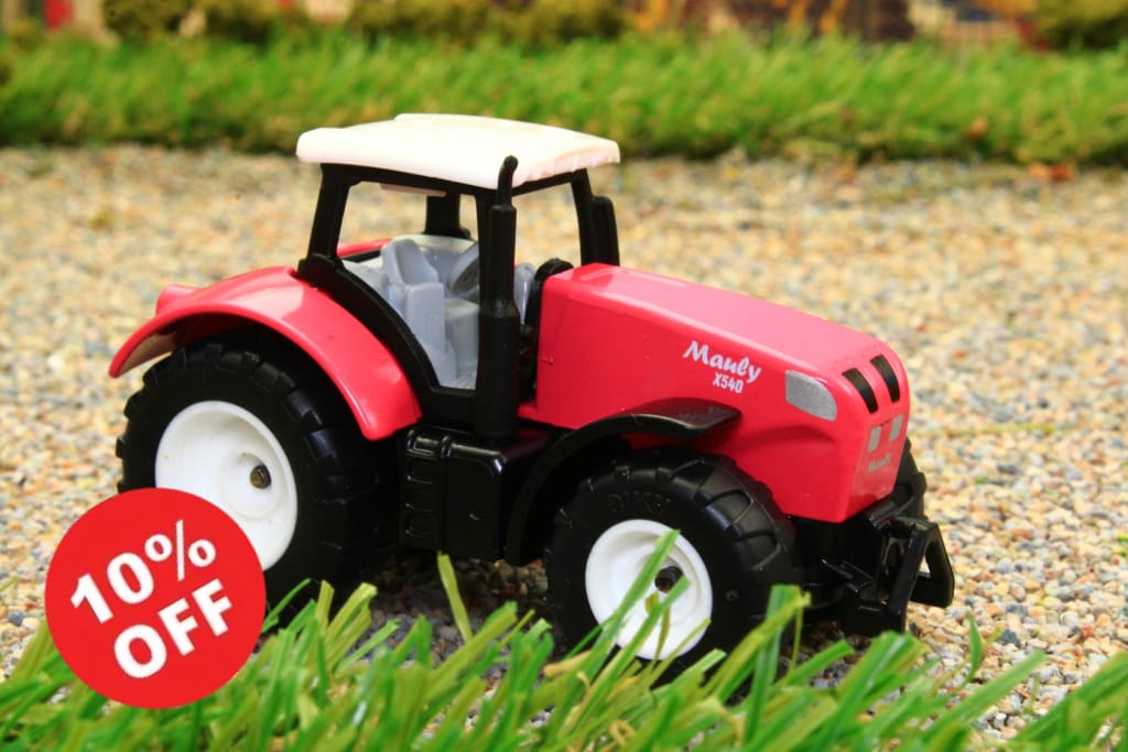 MS-1106 Siku Mauly X540 4WD Tractor In Pink **10%** – Brushwood Toys