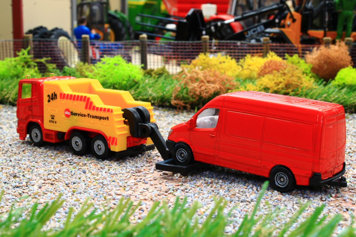 1667 Siku Breakdown Lorry with Van – Brushwood Toys
