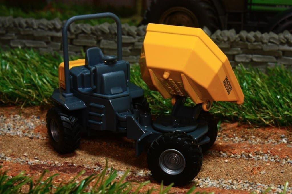 3509 SIKU 1:50 SCALE WACKER NEUSON DW60 DUMPER – Brushwood Toys