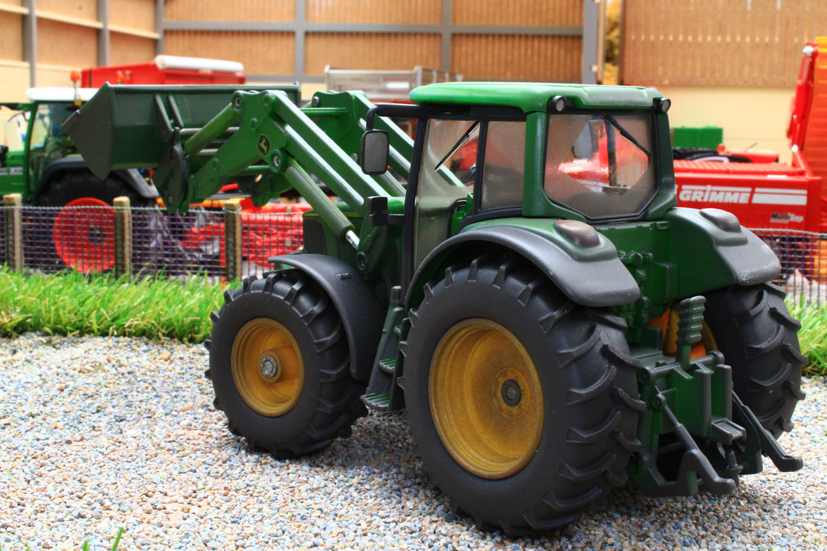 3652(W) WEATHERED Siku John Deere Tractor 6920S with front end loader ...