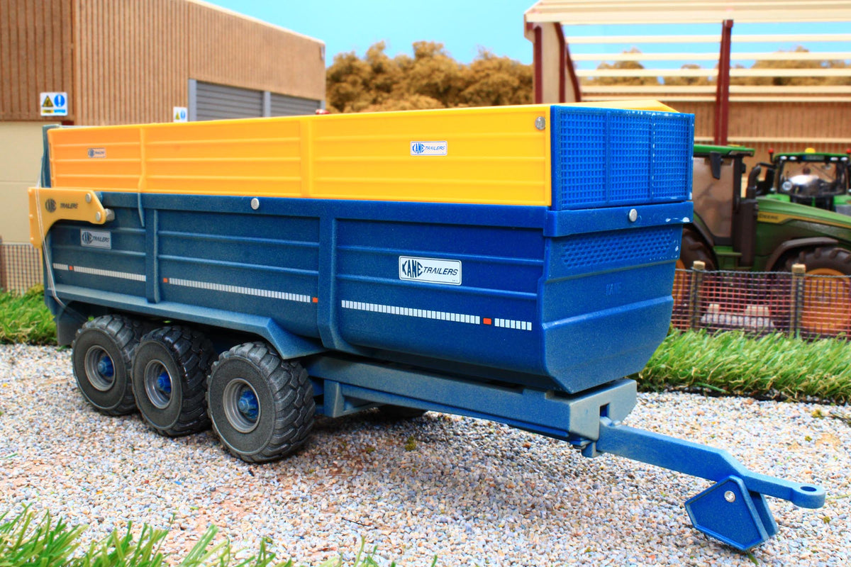 43284(W) Weathered Britains Kane Half-Pipe Triple Axle Silage Trailer ...