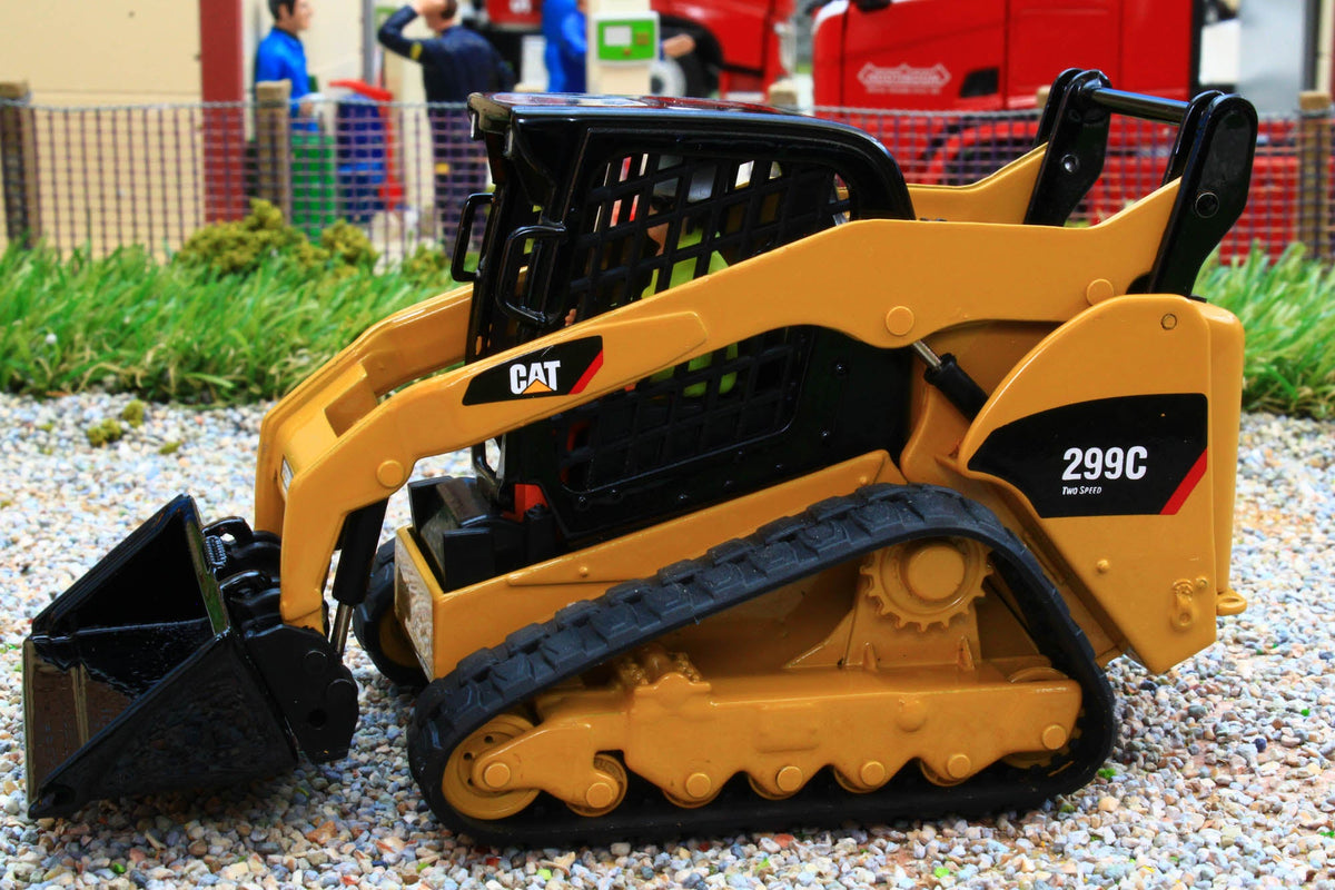 DM85226C Die Cast Masters 132 scale CAT 299C Skid Steer loader on Trac ...