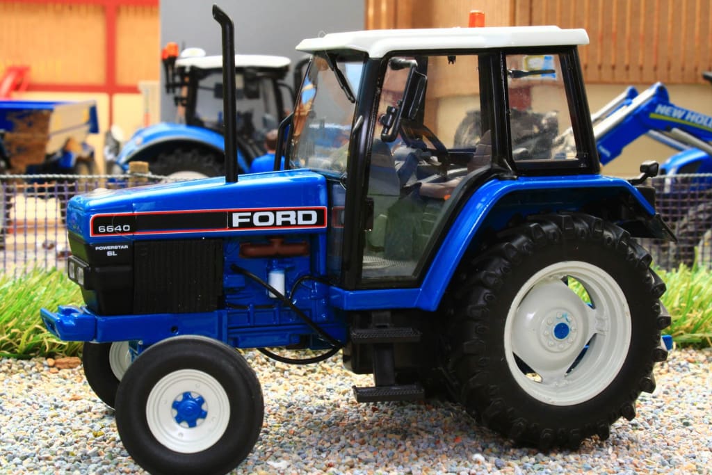 IMBER MODELS FORD POWER STAR 6640 SL 2WD TRACTOR (IMB003-1290 ...