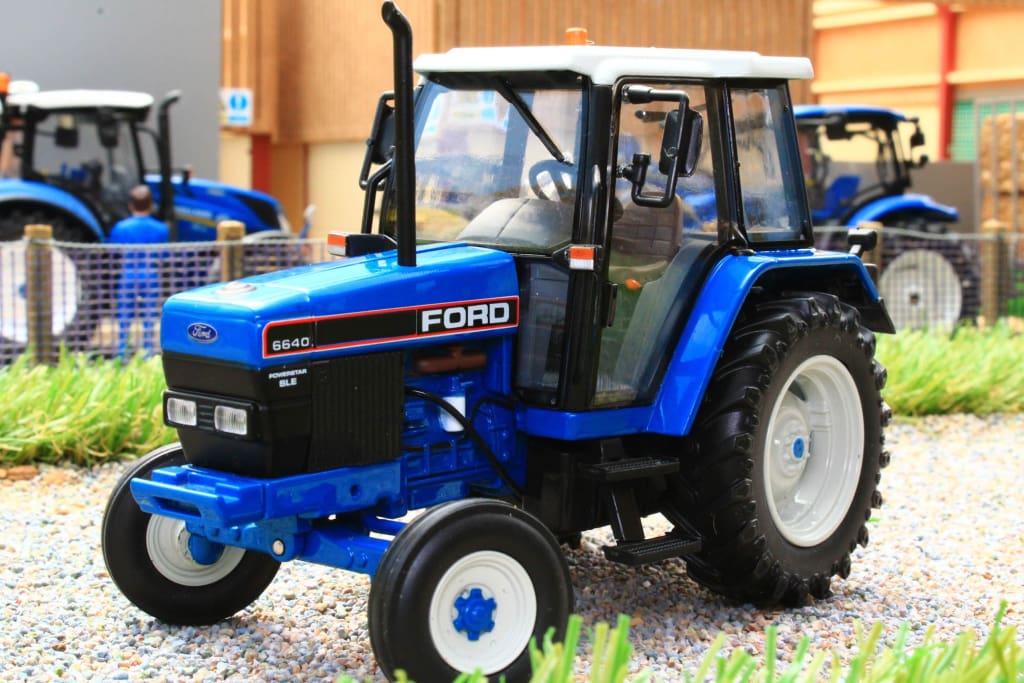 IMBER MODELS FORD POWER STAR 6640 SLE 2WD TRACTOR (IMB003-1313 ...