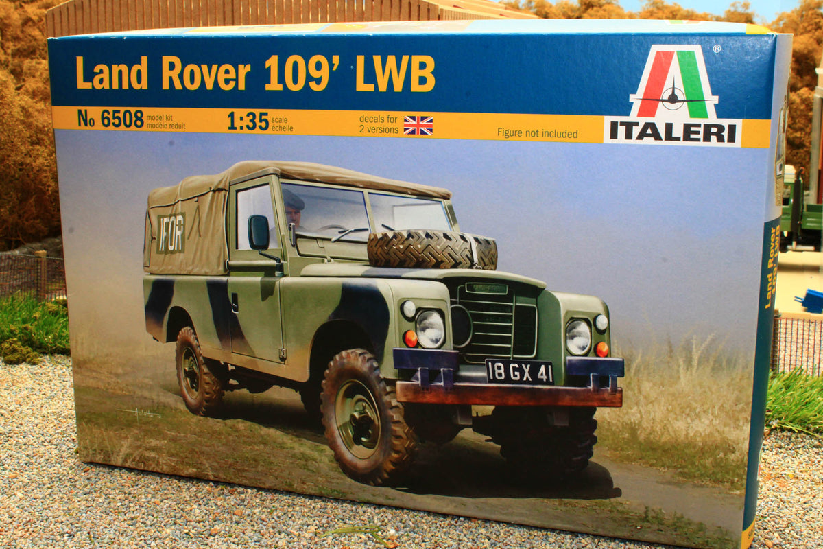 ITA6508 Italeri 1:35 Scale Land Rover 109_ LWB Kit – Brushwood Toys
