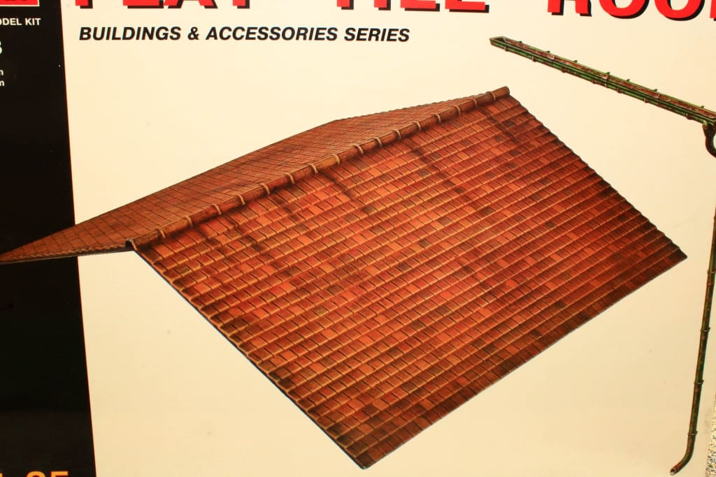 MIA35518 MiniArt 1:35 Scale Flat Tiled Roof Kit – Brushwood Toys