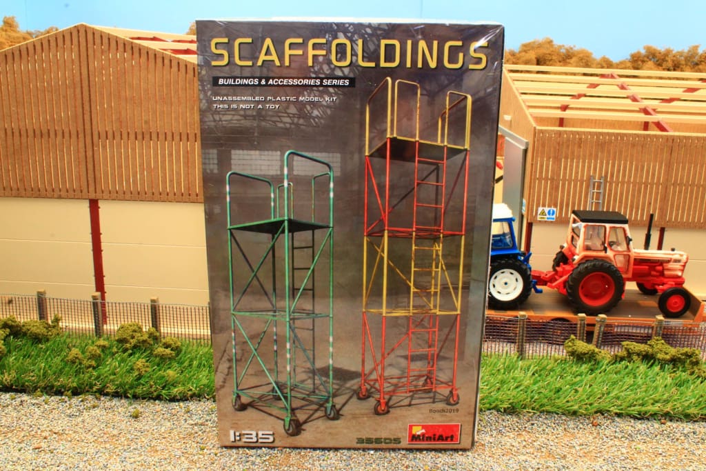 MIA35605 MiniArt 1:35 Scale Scaffold Tower Set – Brushwood Toys