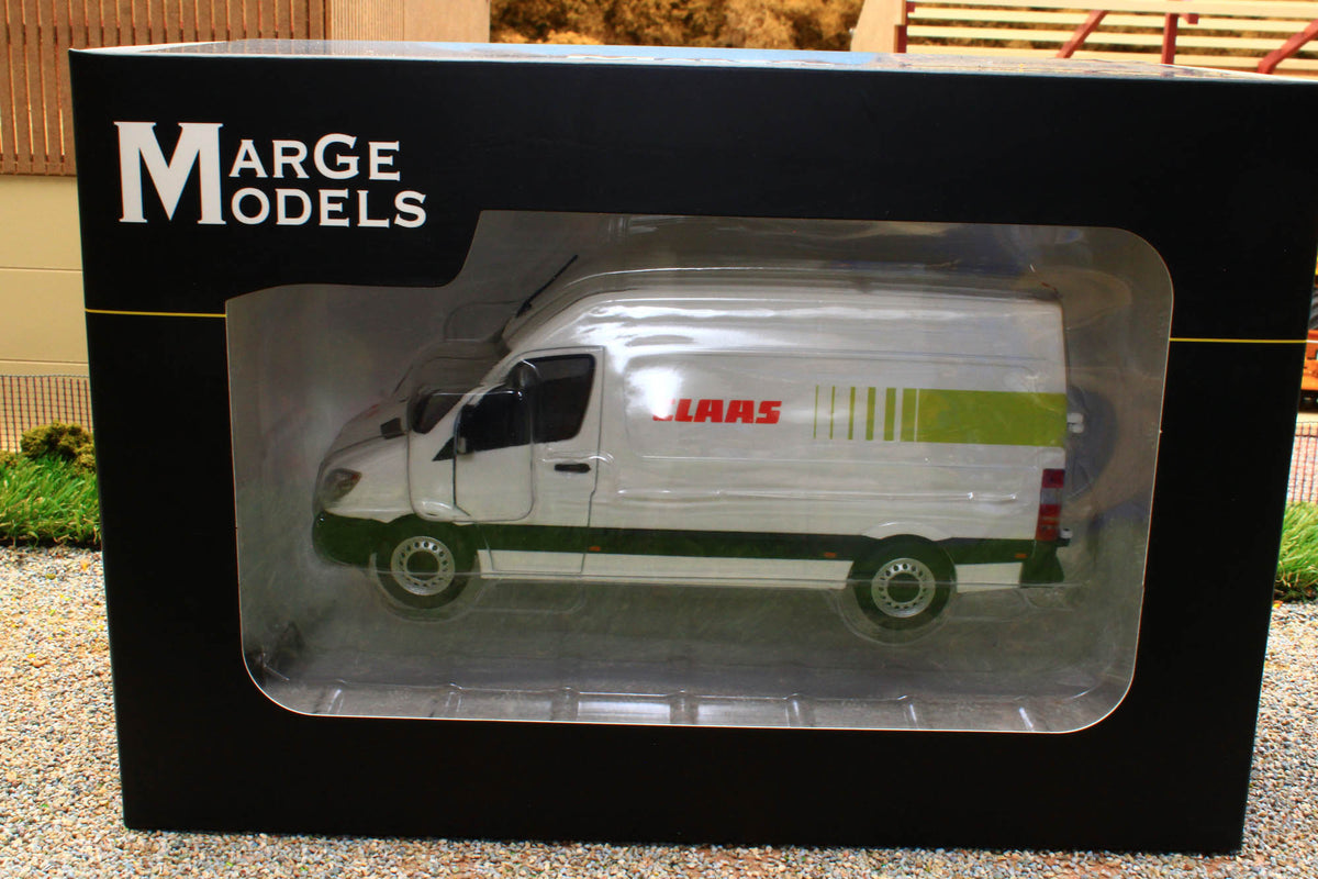 MM1905-01-04 Marge Models 1:32 Scale Mercedes Benz Sprinter Van in whi ...