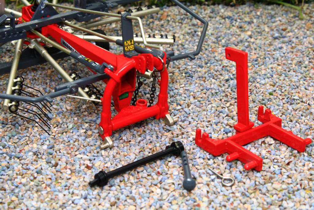 MM2006 MARGE MODELS MASSEY FERGUSON RK421DN GRASS RAKE – Brushwood Toys