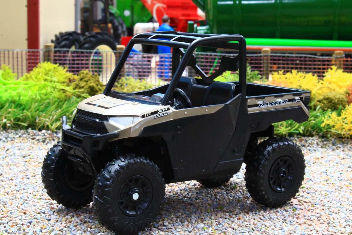 NEW07353 Newray 1:30-1:32 Scale Polaris Ranger XP 1000 EPS 2018 in Gol ...
