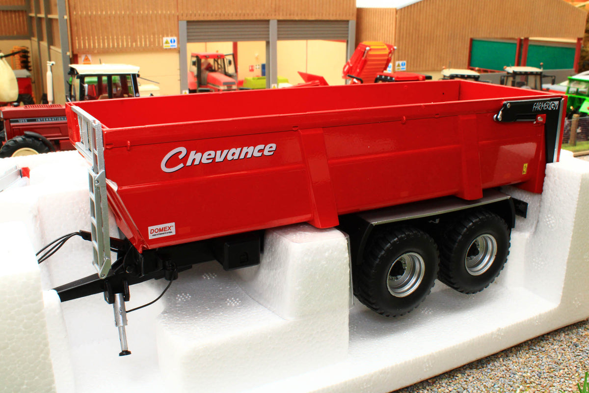 REP110 REPLICAGRI CHEVANCE RCM 180 TIPPING TRAILER WITH SILAGE AND GRA ...