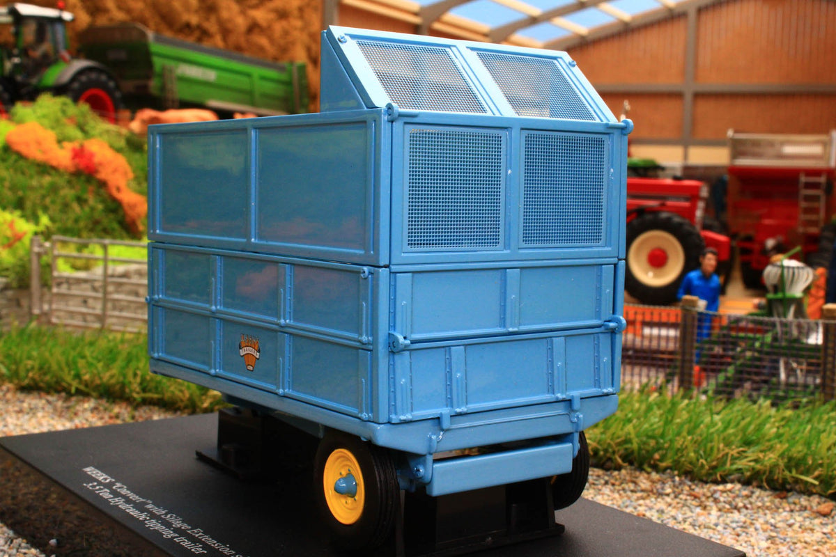 UH6230 UNIVERSAL HOBBIES WEEKS 3.5 TON TIPPING TRAILER WITH SILAGE SID ...