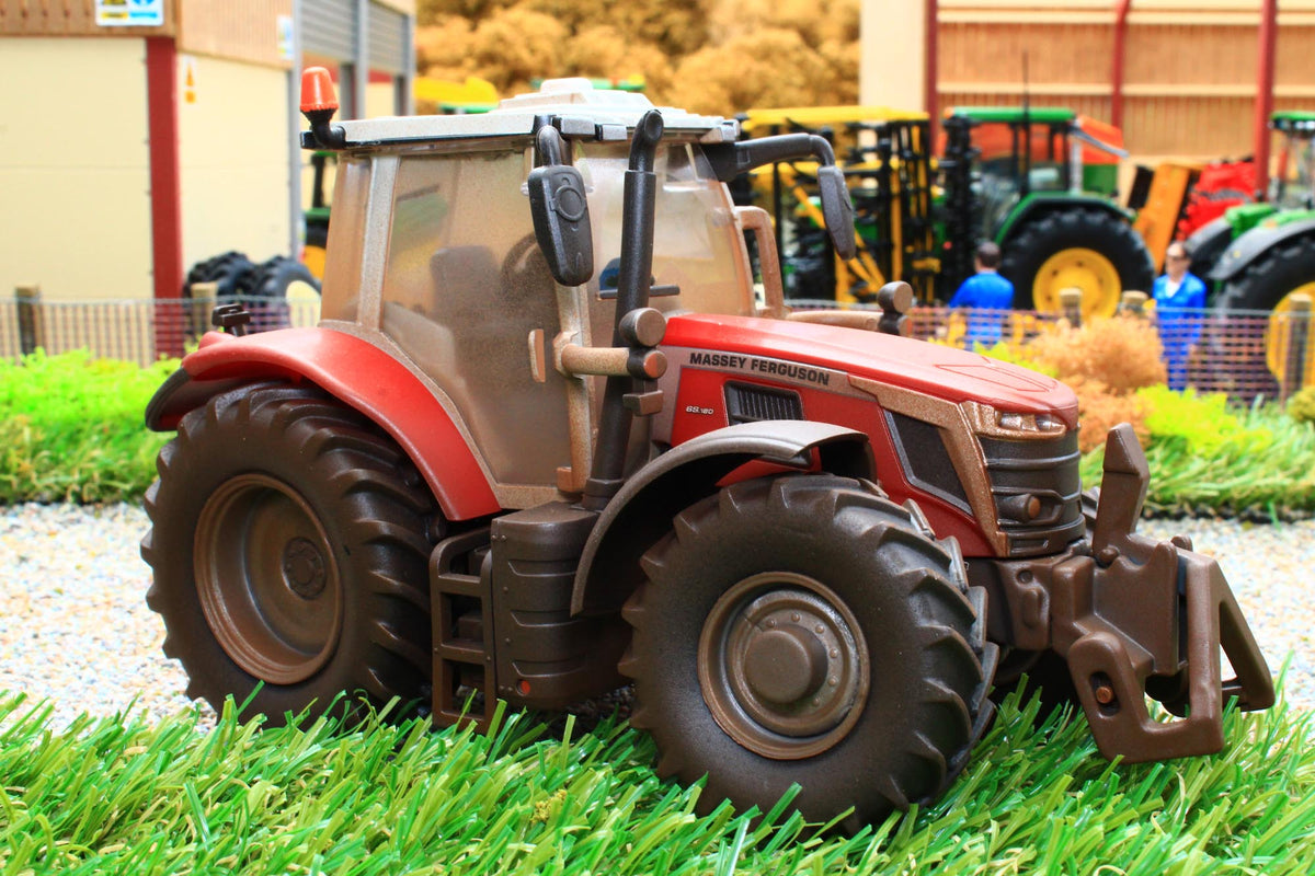43316(W) Weathered Britains Massey Ferguson 6S-180 Tractor – Brushwood Toys