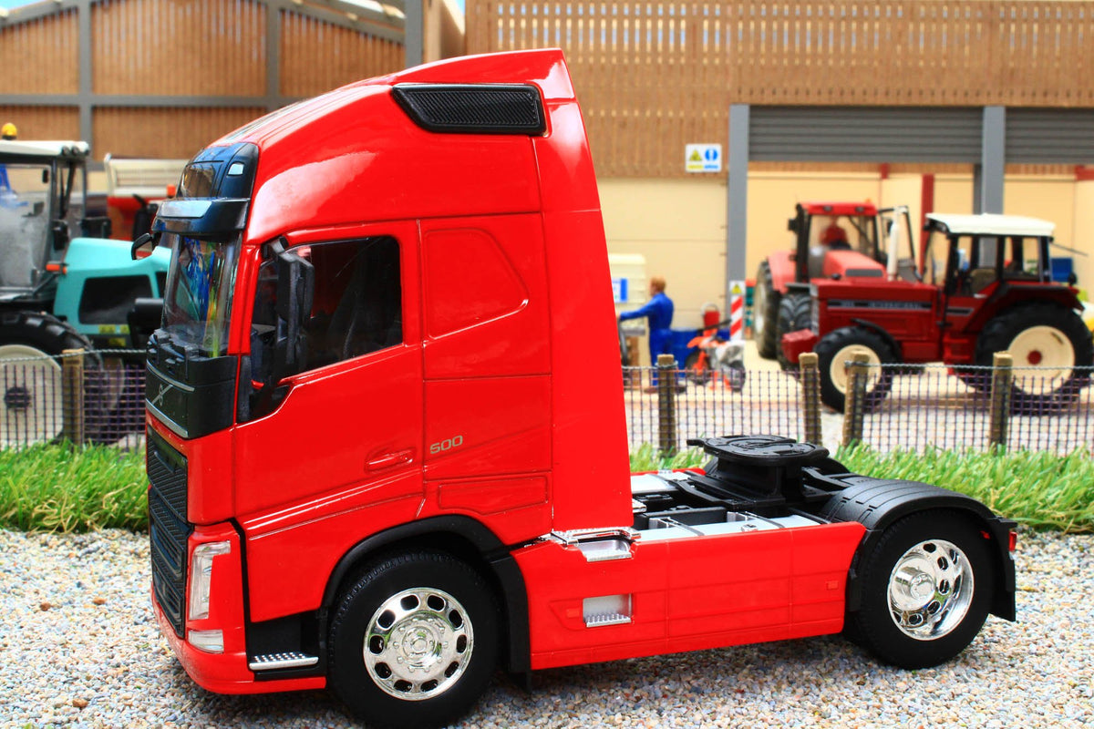 WEL3260SR WELLY 132 SCALE VOLVO FH 4X2 LORRY IN RED – Brushwood Toys